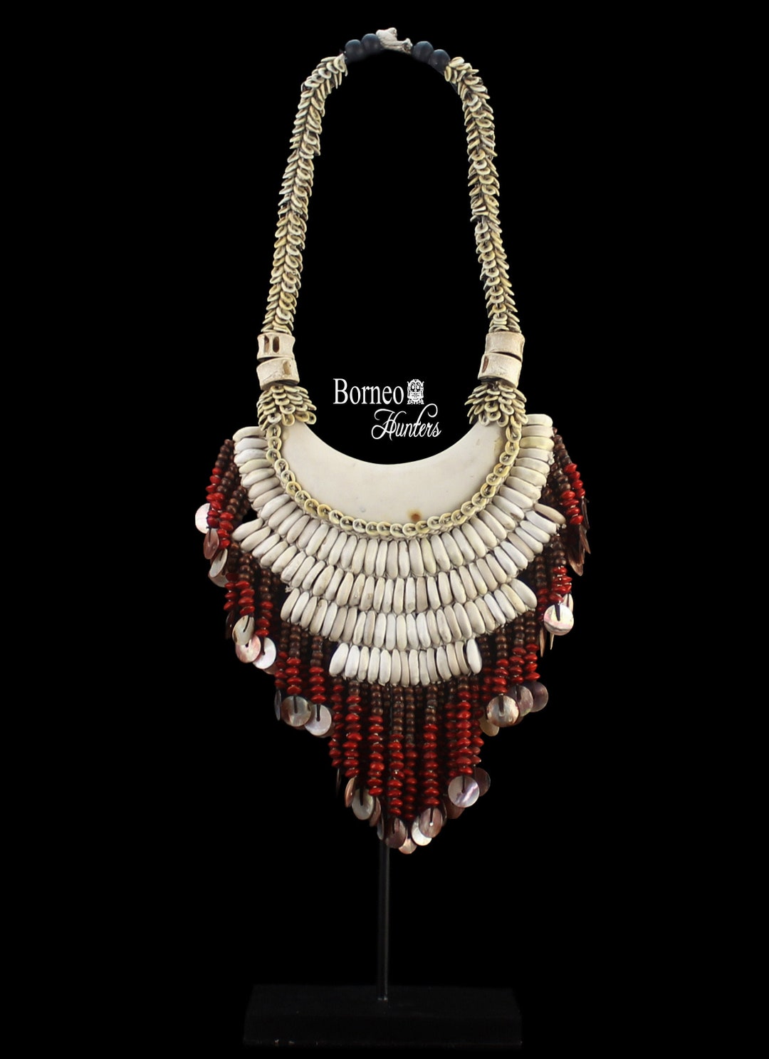 Vintage Sepik Shell Necklace: Papua New Guinea Tribal Ornament - Etsy