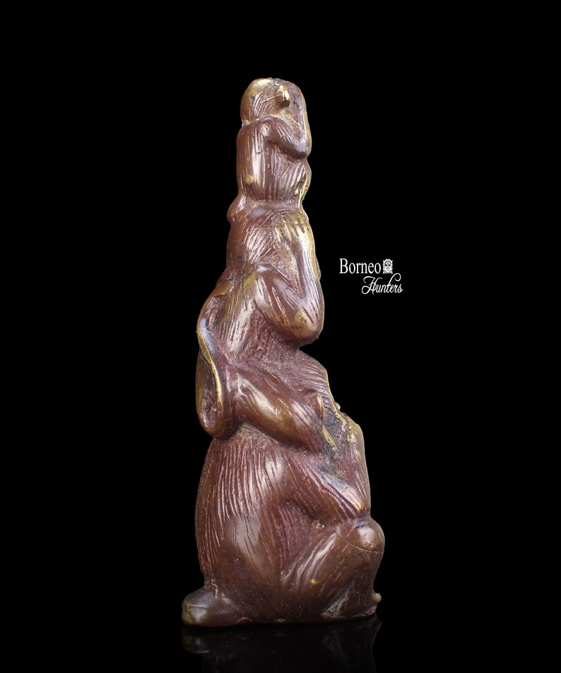 Monkey Maxim Sculpture 4/10cm Brass Monkey 'monkeys - Etsy