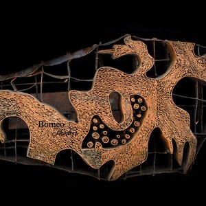 Vintage Batik Stamp Tjap Indonesian Batik Chop 9.1x4.1" Javanese Sarong ...