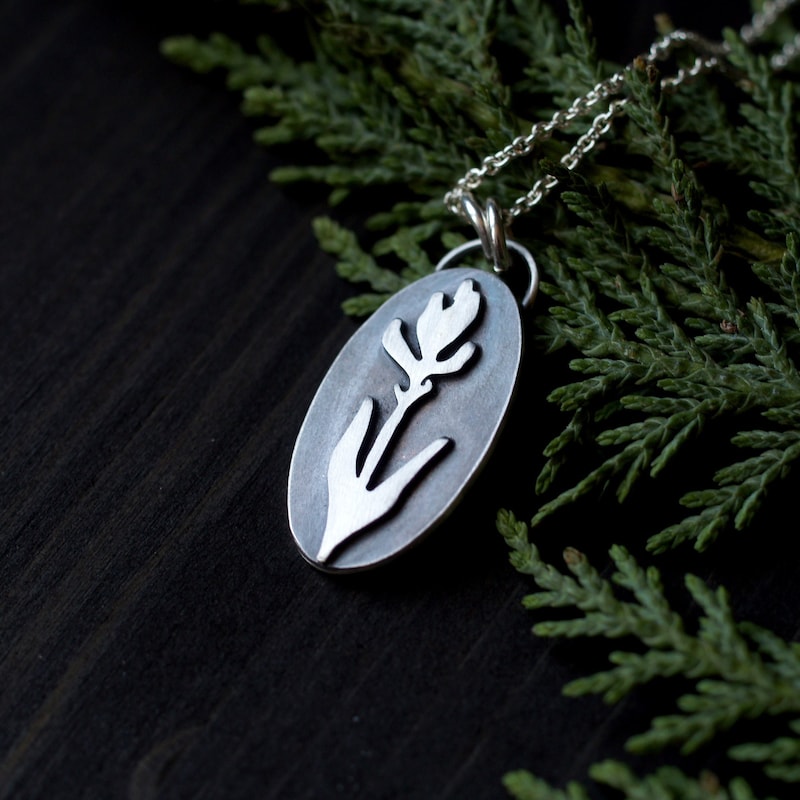 Botanical Necklace - Etsy