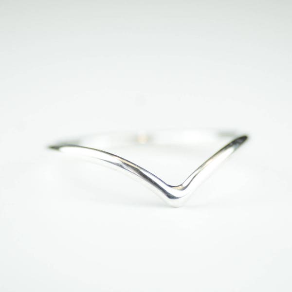 Chevron Ring - Etsy