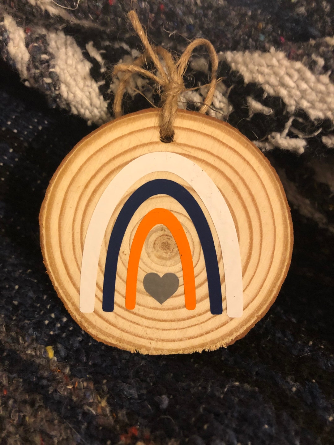 Handcrafted Boho Rainbow Inspired Christmas Ornament - Etsy