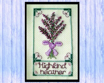 Heather Cross Stitch | Etsy