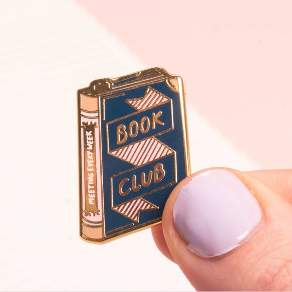 Book Pin - Etsy