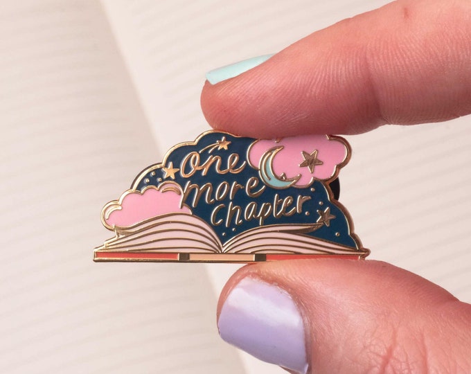 Book Enamel Pin, Enamel Pin, Book Pin, Book Enamel Pin, Pin Badge, Book ...