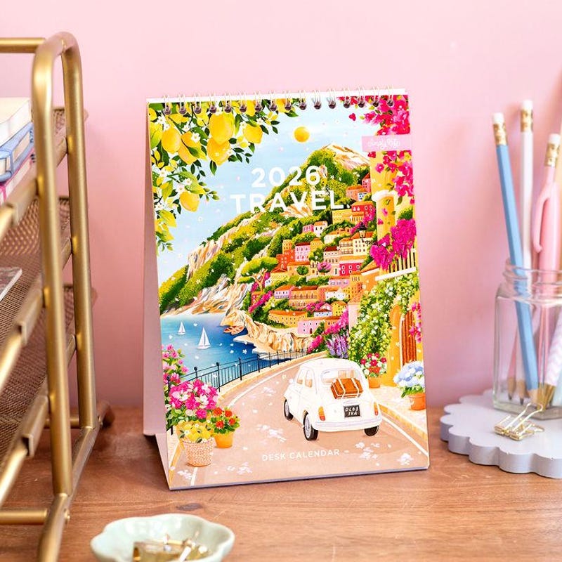 Desk Flip Calendar Stand - Etsy UK