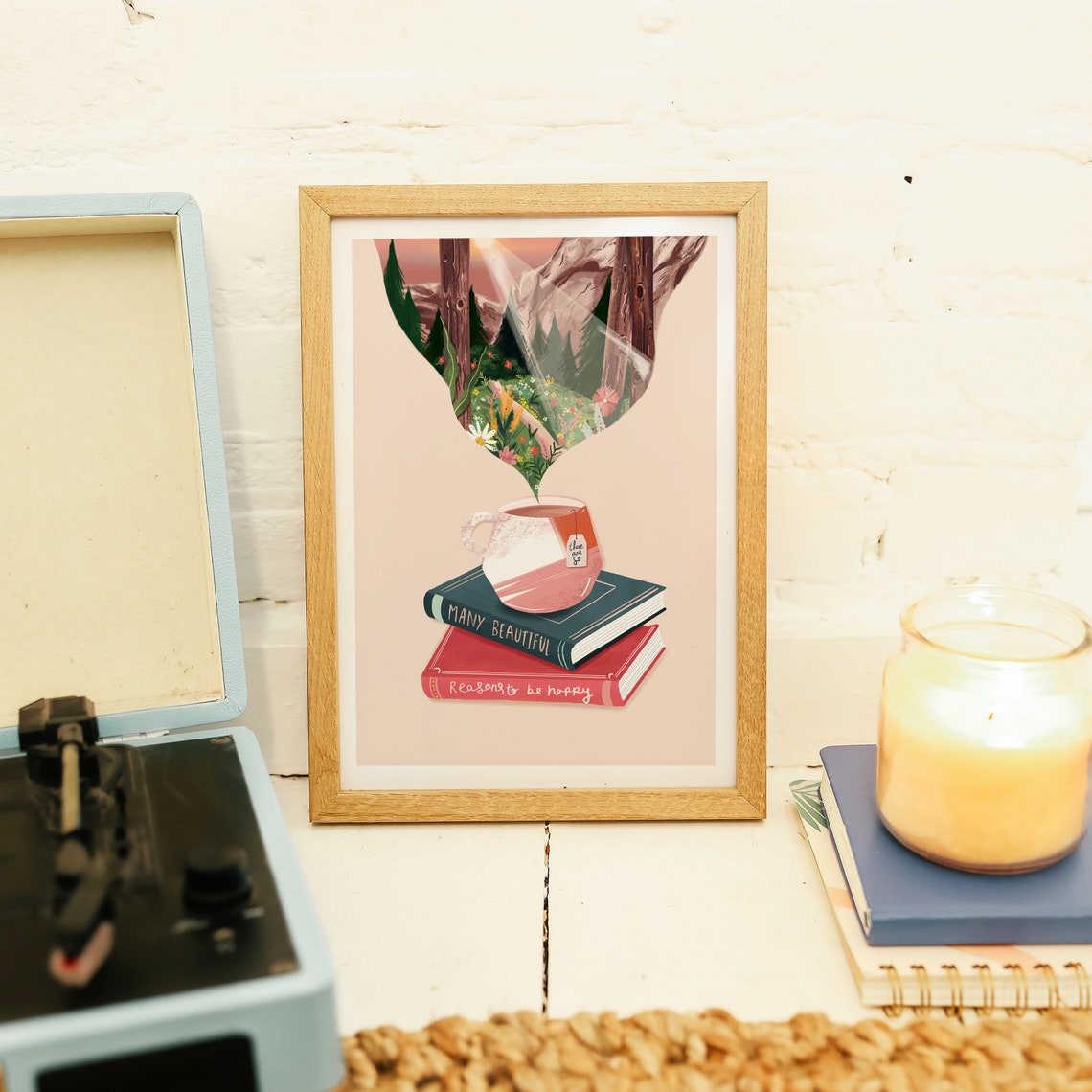 Book Art Prints, Reading Art, Book Poster, Bookworm Art, Bookworm Art ...