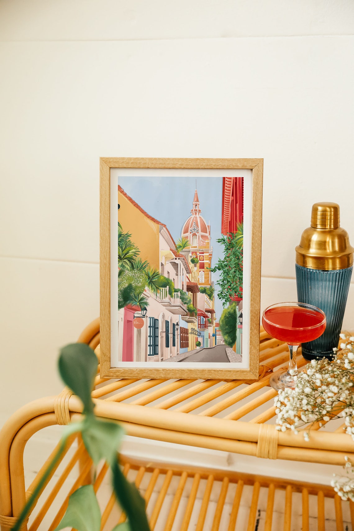 Colombia Art Colombia Art Print Colombia Travel Poster - Etsy