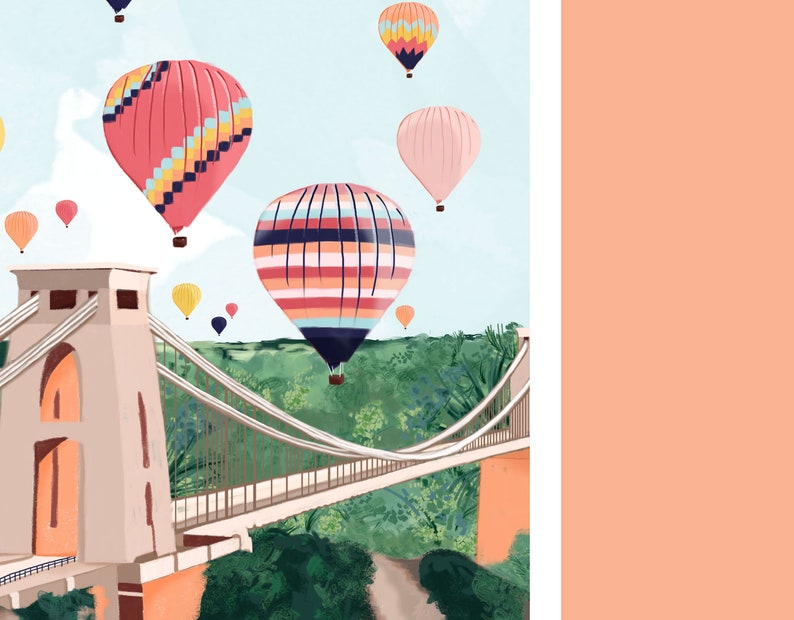 Bristol Art Print, Two Pack Art Print, Bristol Uk, Bristol Poster ...
