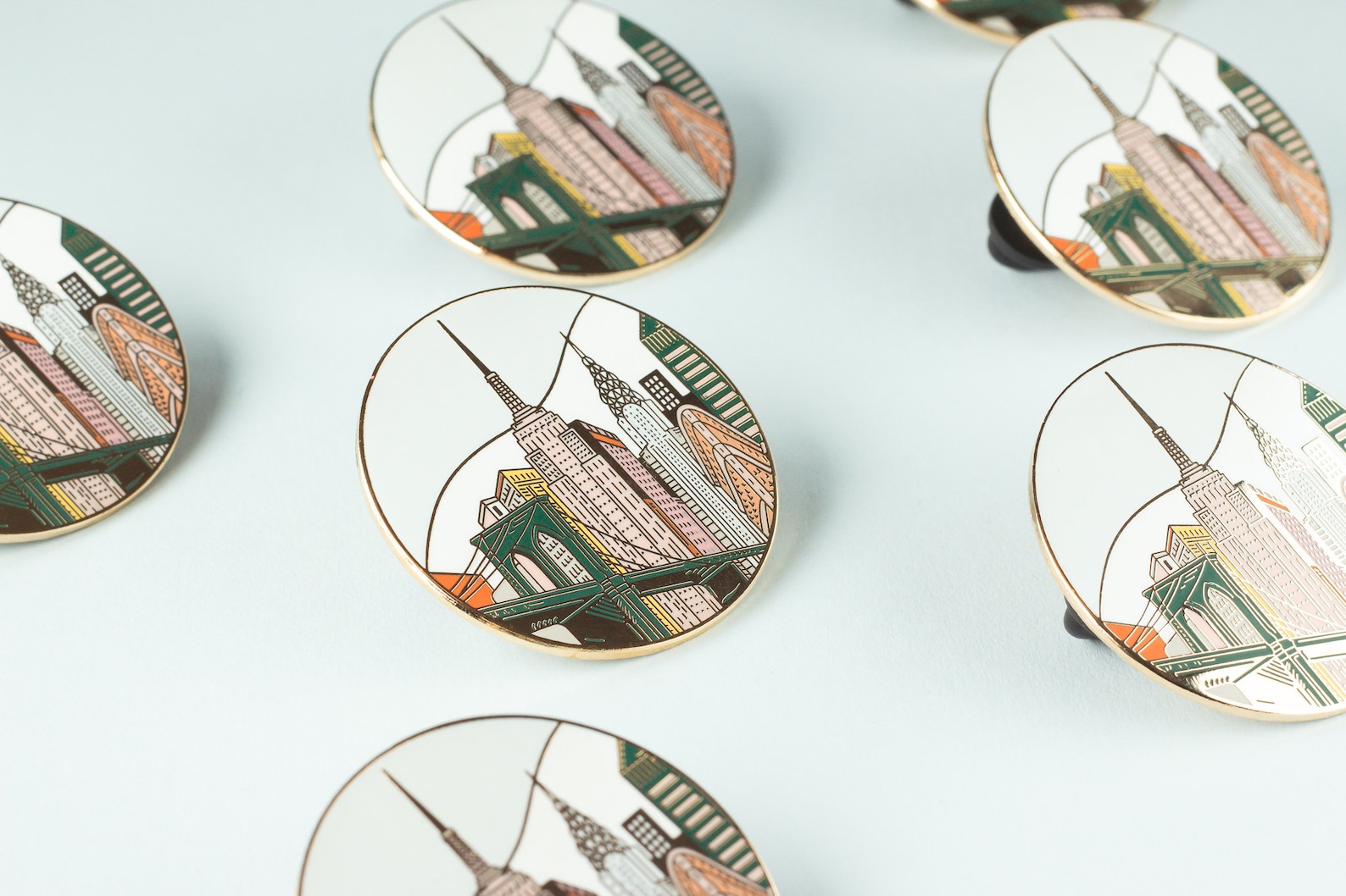 New York Enamel Pin New York Pin New York Gift New York | Etsy UK