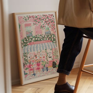 French Patisserie Print, Cafe Wall Art, Bakery Poster, Cafe Paris ...