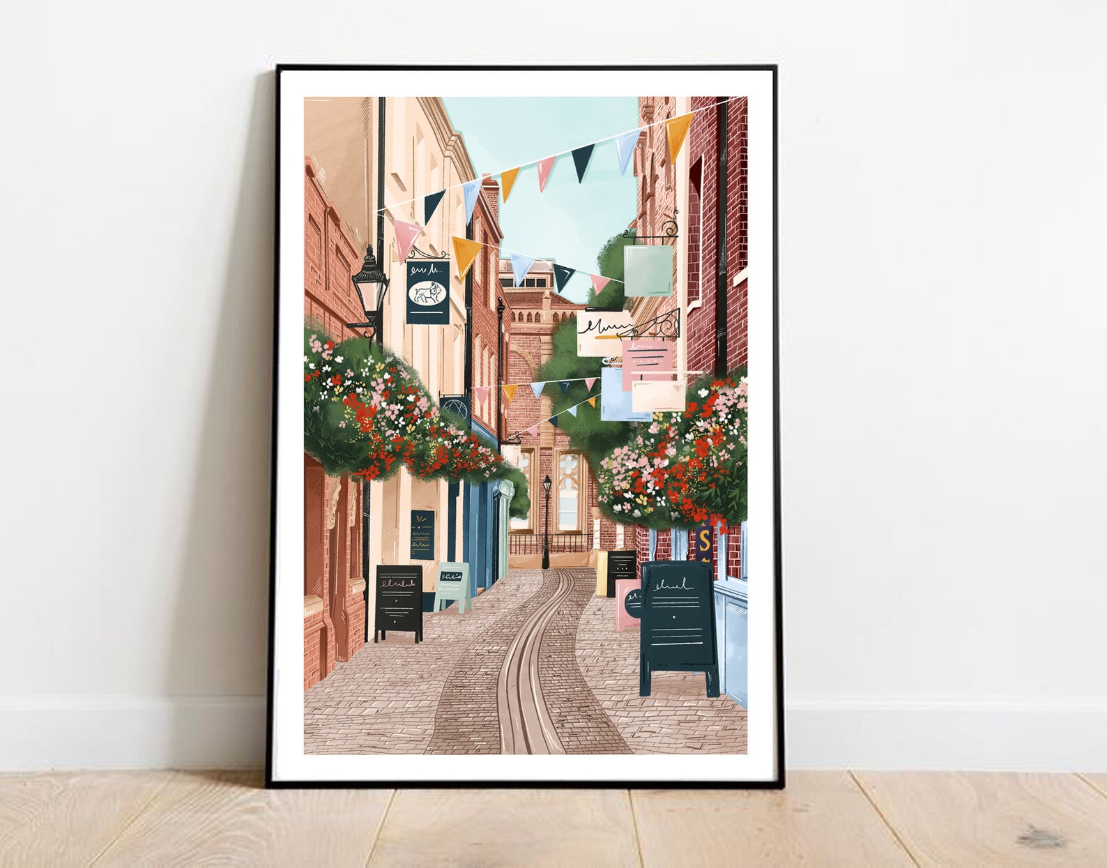 Exeter Exeter art print Exeter travel poster Exeter poster | Etsy