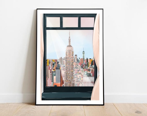 NEW YORK Empire State Building Frame - munimoro.gob.pe