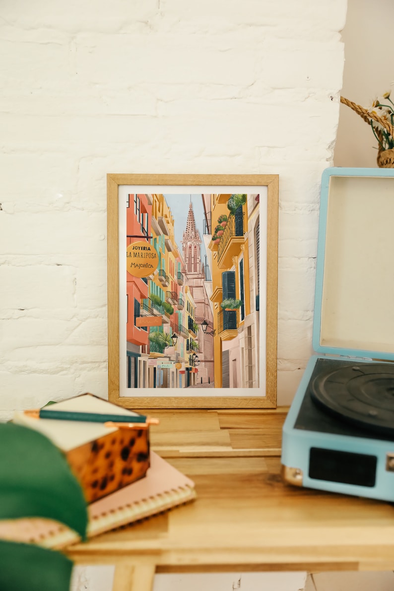 Palma Palma Majorca Art Palma Art Print Majorca Print - Etsy UK
