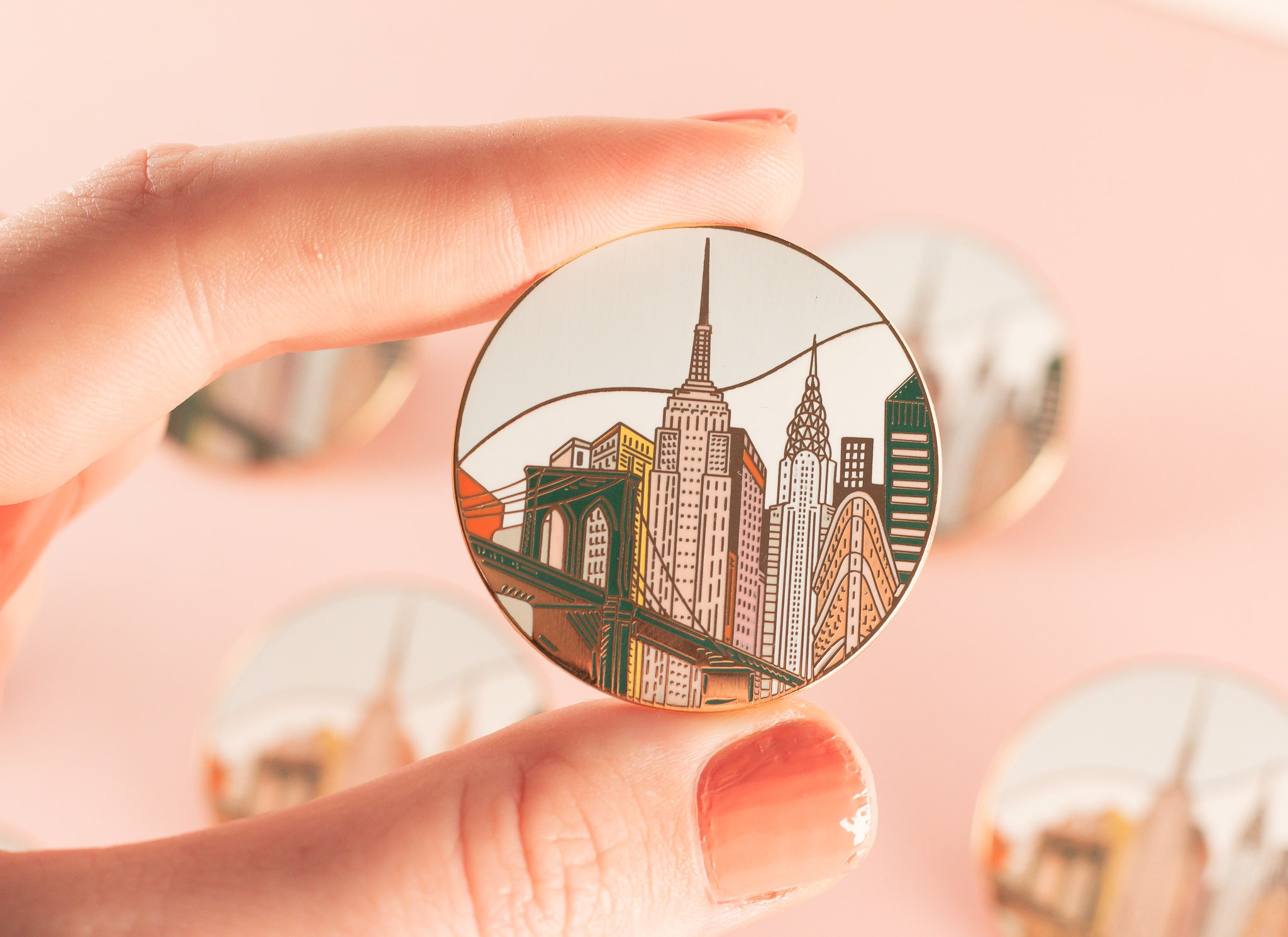 New York Enamel Pin New York Pin New York T New York Etsy Uk