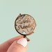 Globe Pin World Traveler Enamel Pin Globe Badge Travel - Etsy