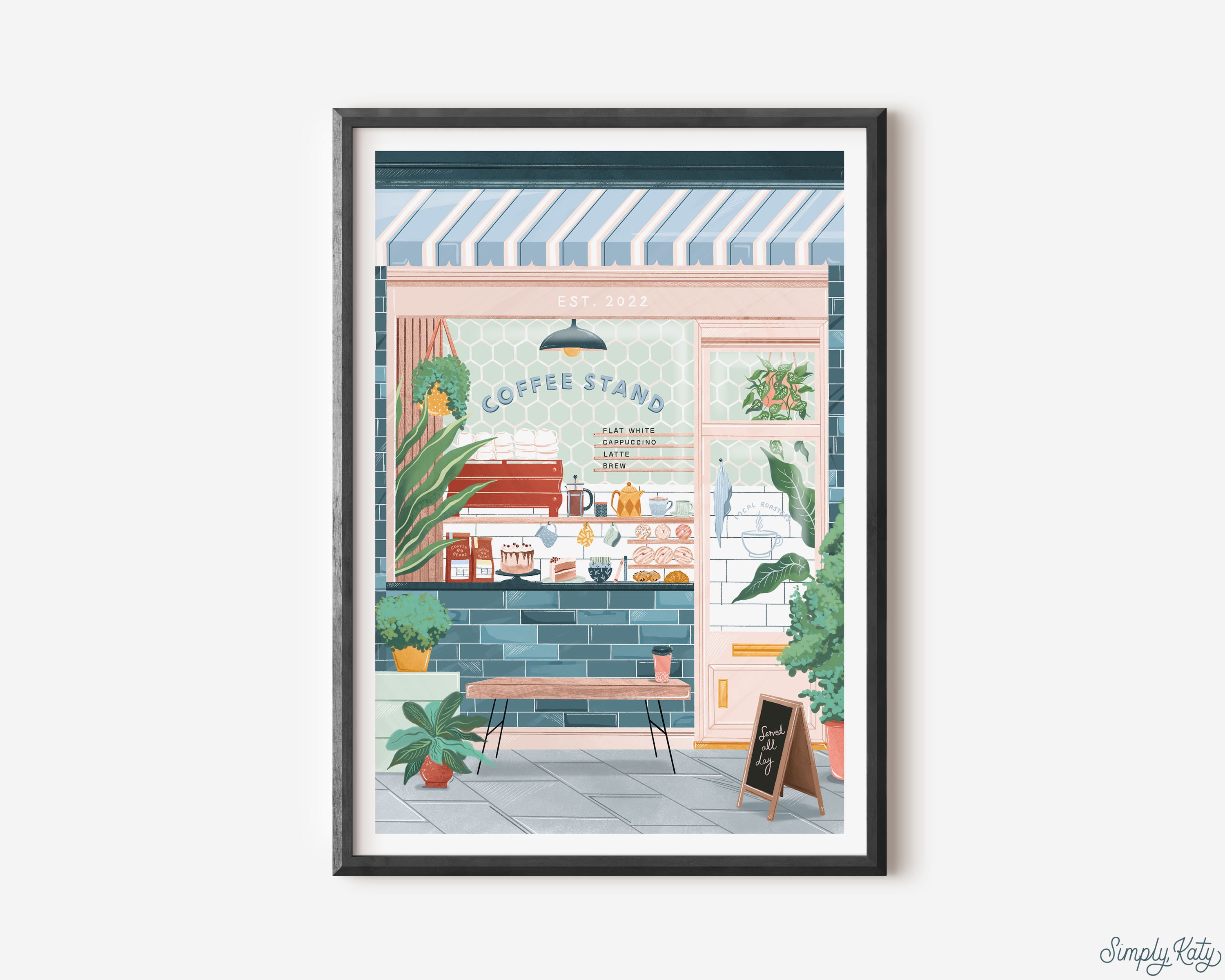 Coffee, Coffee Shop, Coffee Print, Coffee Poster, Kitchen and Dinning ...