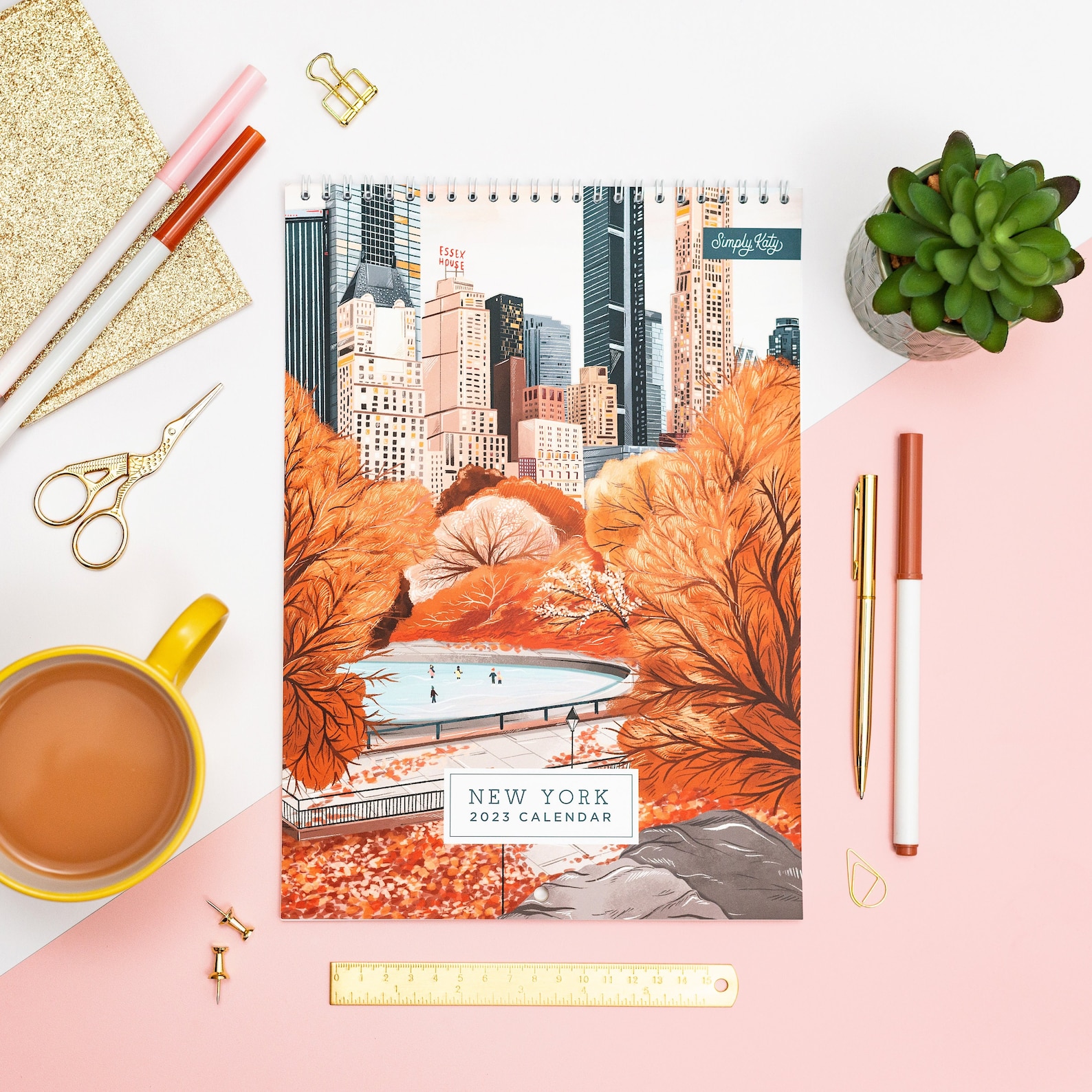 Calendar New York Calendar 2023 Calendar 2023 Wall - Etsy