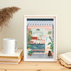 Coffee, Coffee Shop, Coffee Print, Coffee Poster, Kitchen and Dinning ...