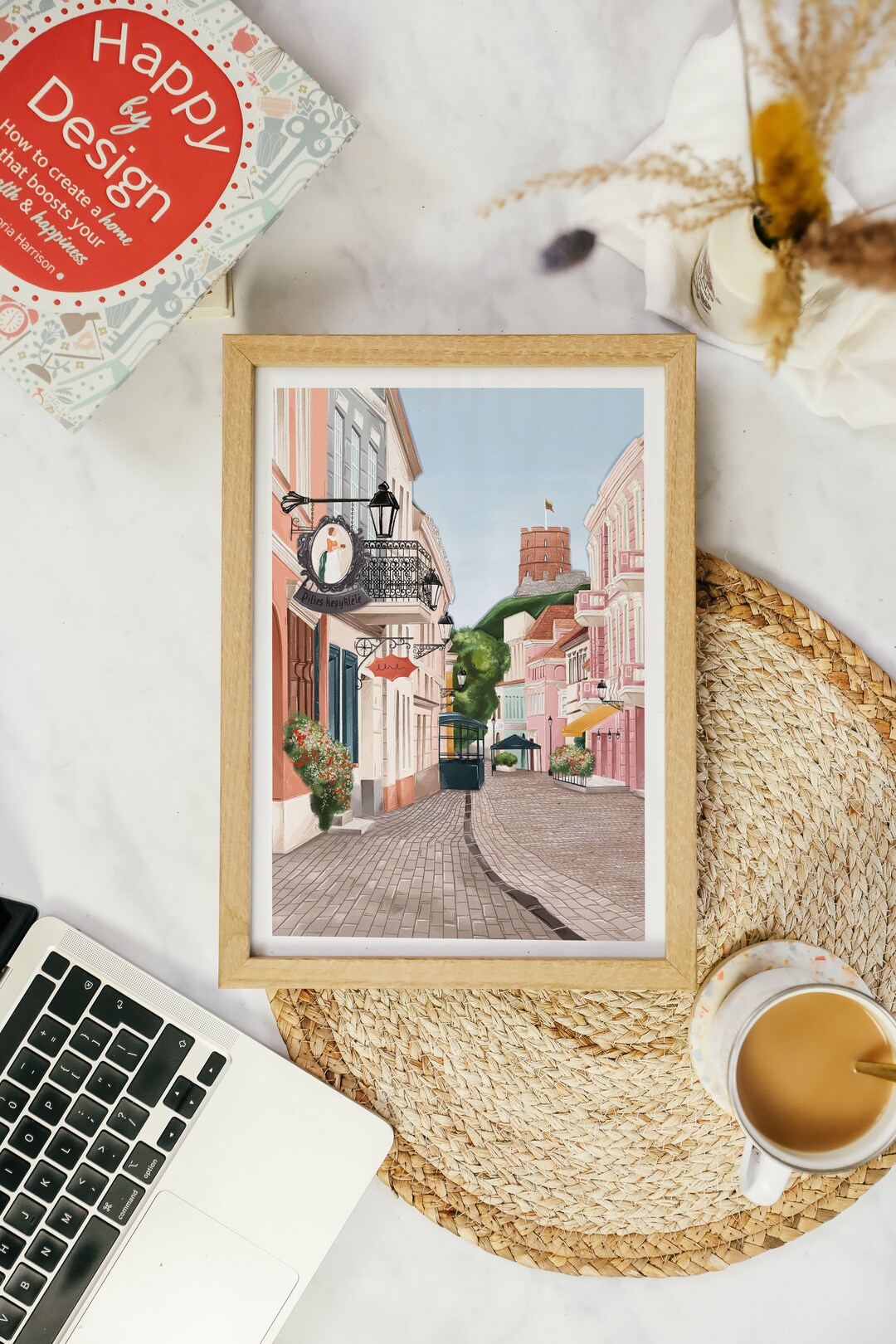Vilnius, Vilnius Art Print, Vilnius Travel Print, Vilnius Travel Poster ...