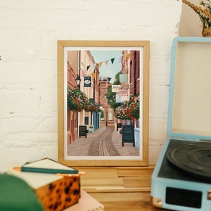 Exeter, Exeter Art Print, Exeter Travel Poster, Exeter Poster, Exeter ...