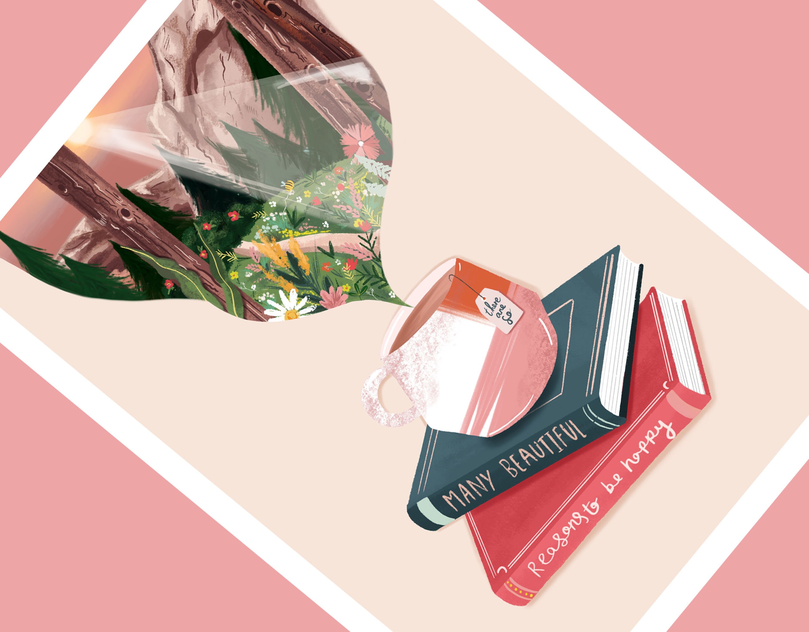 Book art prints Reading art Book poster Bookworm art | Etsy