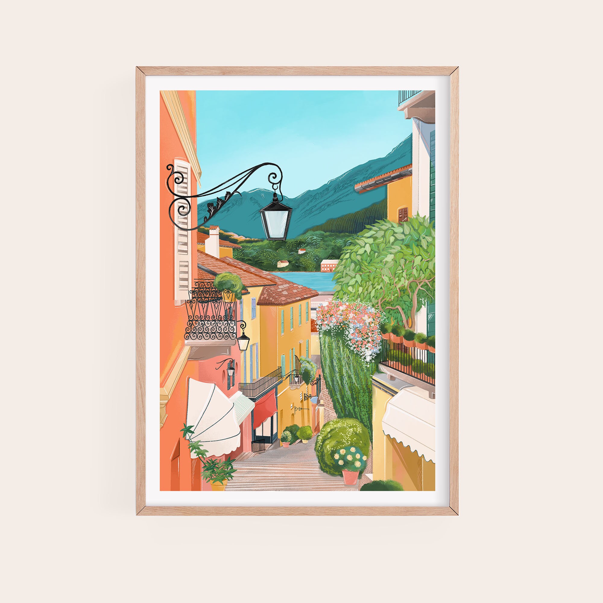 Lake Como Lake Como Art Lake Como Art Print Lake Como - Etsy UK