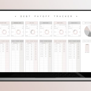Debt Payoff Tracker Google Sheets Debt Spreadsheet Debt Payment Tracker ...