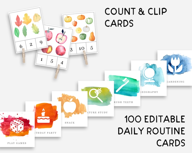 Pre-k K Learning Bundle 1000 Pages Montessori-friendly - Etsy