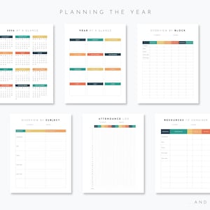 Mega Homeschool Planner Printable 2025 + 2026 | 250+ Pages - Etsy