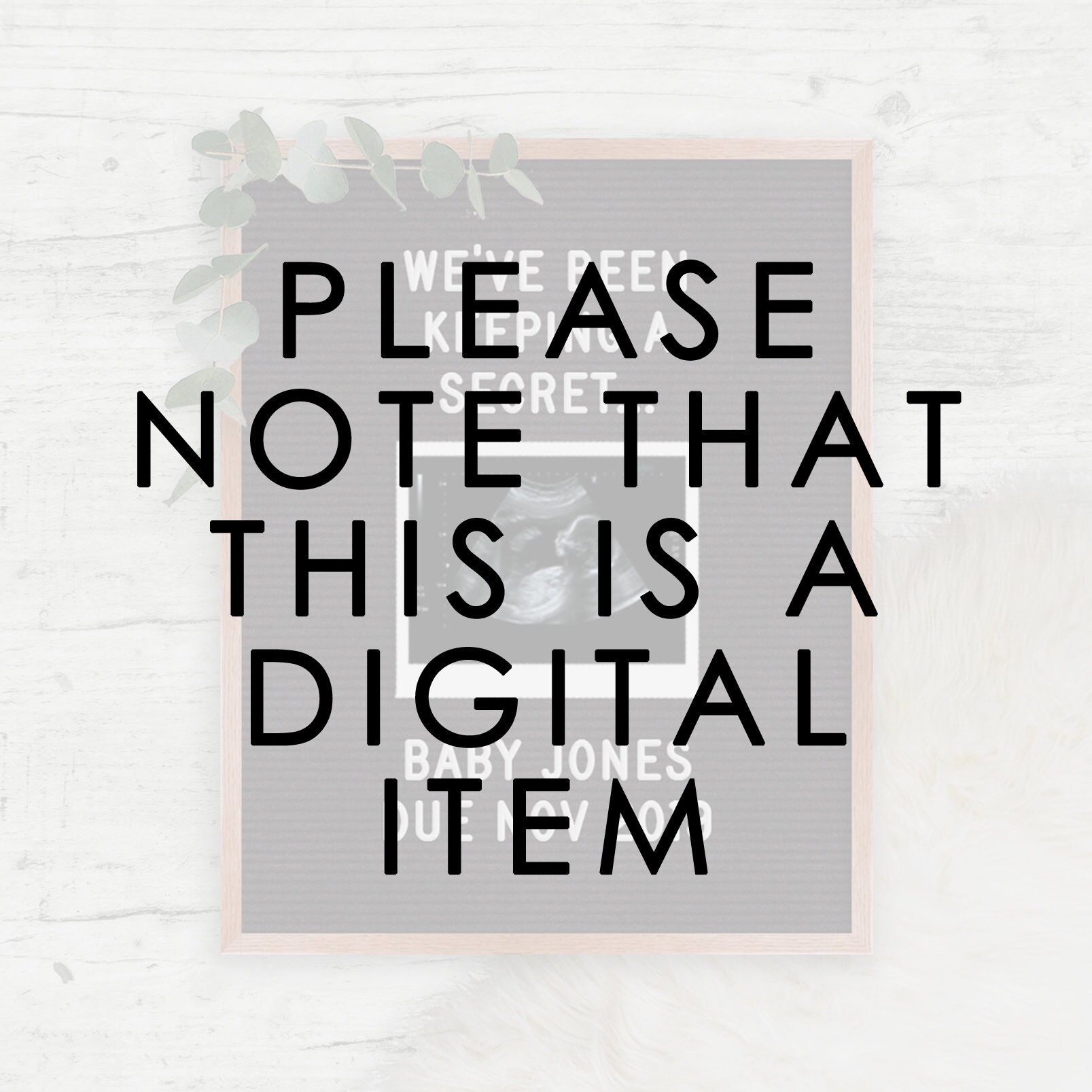 DIGITAL Letter Board Personalized Pregnancy Announcement For | Etsy