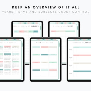 Digital Homeschool Planner for Ipad, Goodnotes and Notability - Etsy