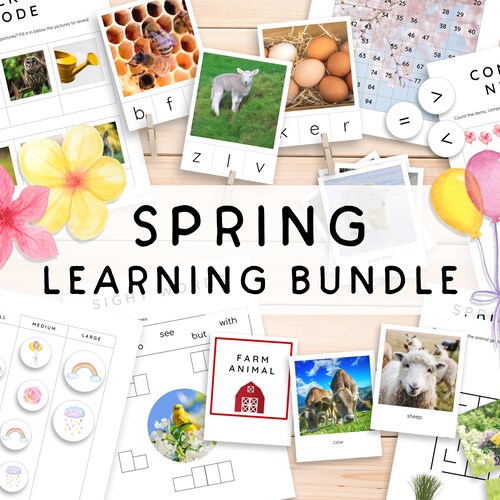 Montessori Kindergarten Worksheets Winter Bundle - Etsy