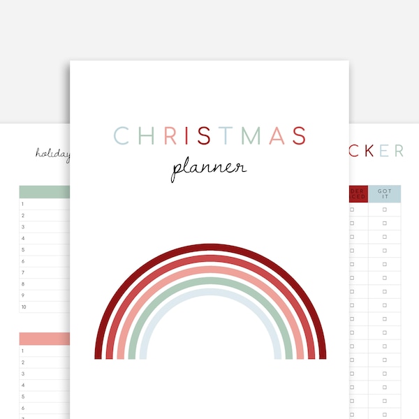 Christmas Planner - Etsy