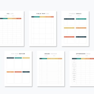 Mega Homeschool Planner Printable 2025 + 2026 | 250+ Pages - Etsy