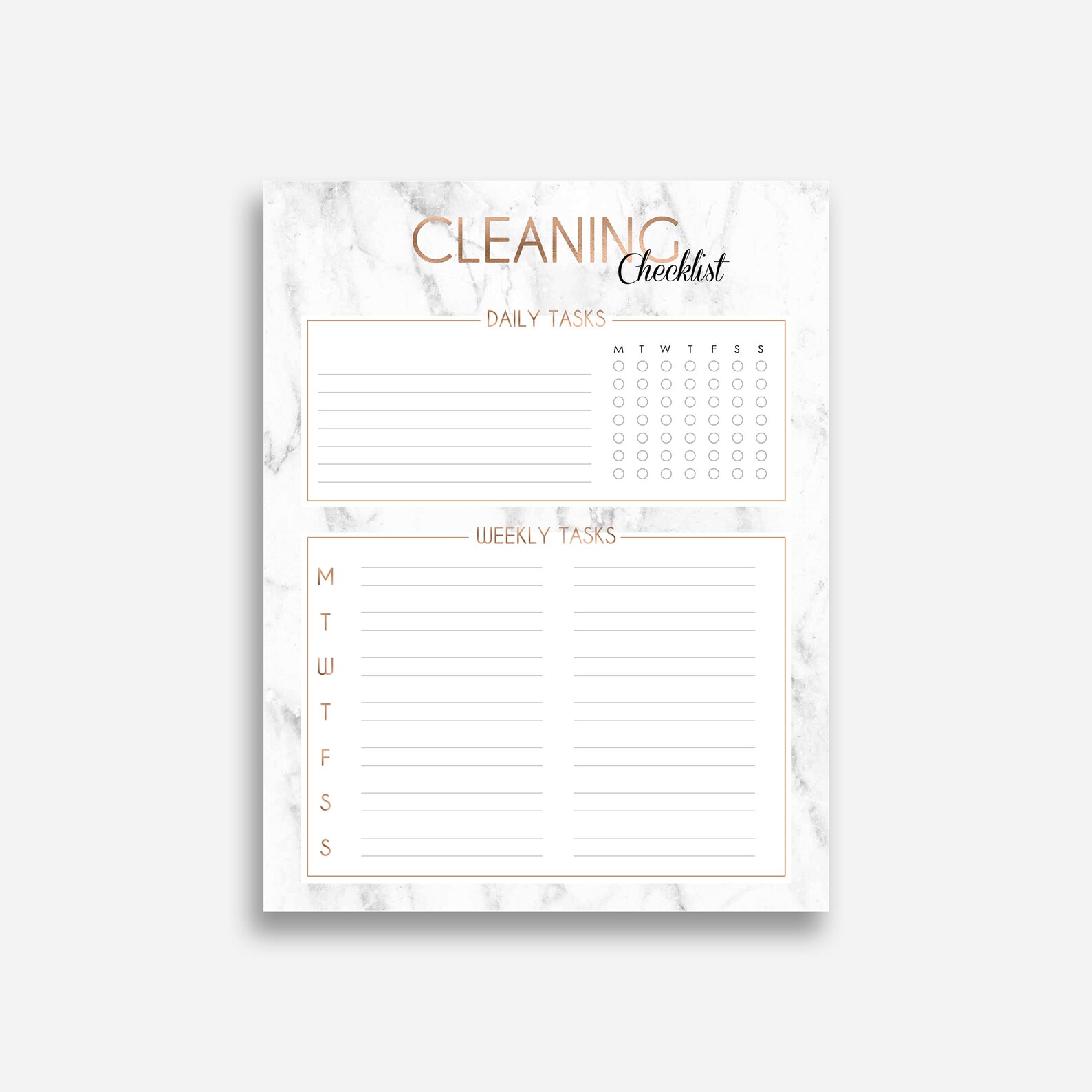 Cleaning Planner Pack Clean Home Planner Cleaning - Etsy