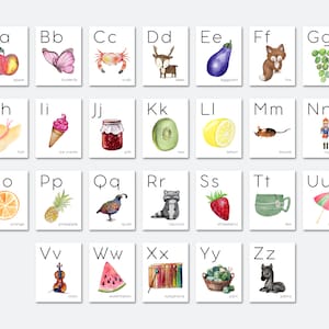 26 Printable Alphabet Posters for Classrooms - Etsy