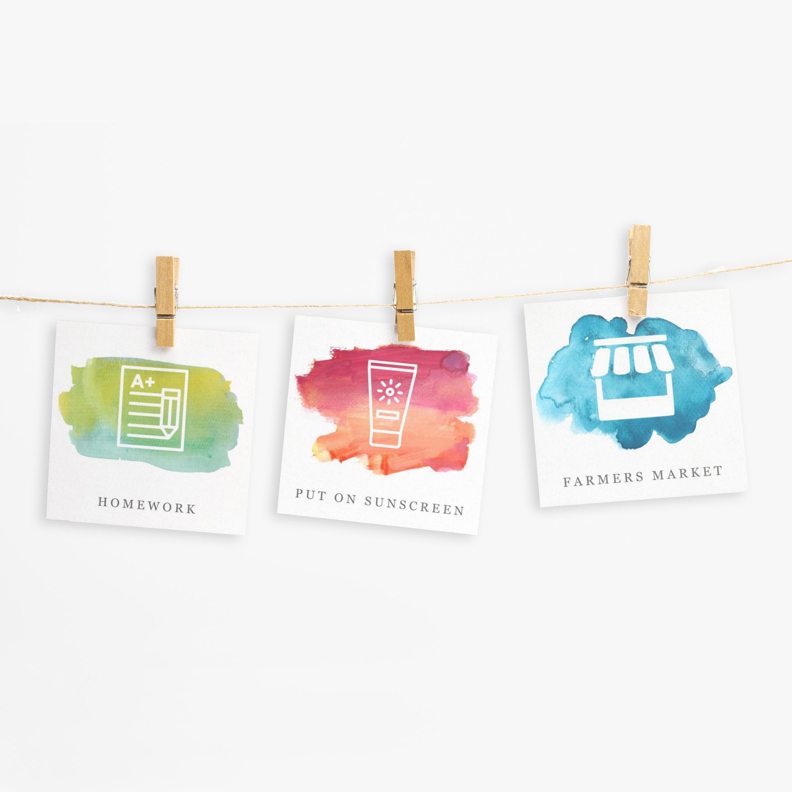 Editable Daily Routine Cards - Etsy