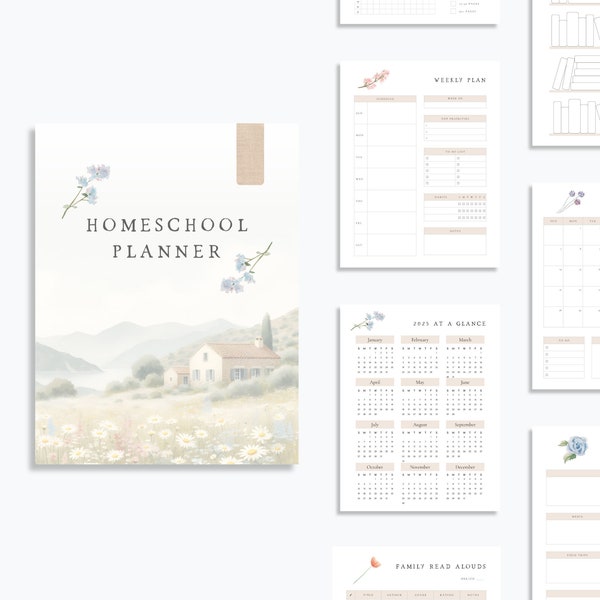 Homeschool Planner - Etsy