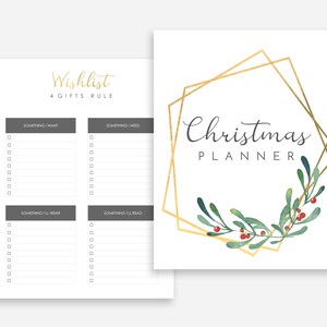 Christmas Planner Printable - Etsy