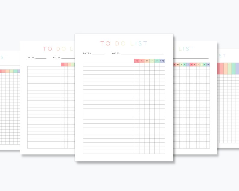 Alastair Method to Do List Bullet Journal - Etsy