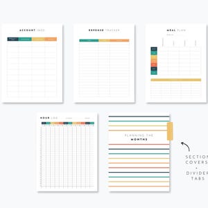 Mega Homeschool Planner Printable 2025 + 2026 | 250+ Pages - Etsy