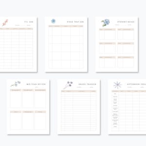 2025 2026 Homeschool Planner Printable | 200+ Pages - Etsy