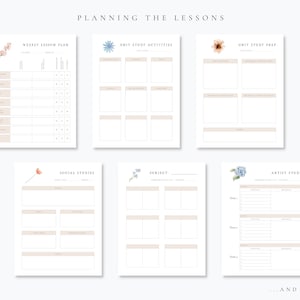 2025 2026 Homeschool Planner Printable | 200+ Pages - Etsy