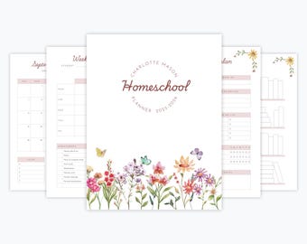 Charlotte Mason Editable Homeschool Planner- 2024-2025 - Etsy