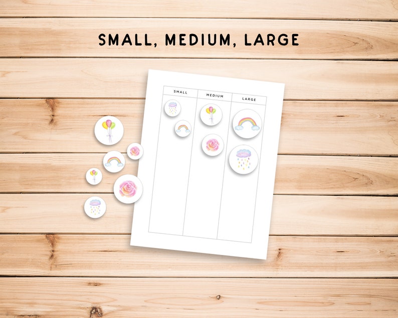 Montessori Printable Spring Worksheets Kindergarten Spring | Etsy