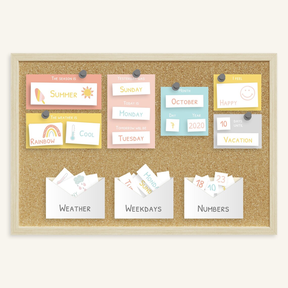 Morning Board for Kids Printable & Editable - Etsy