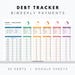 Biweekly Payments Debt Tracker Google Sheets, Debt Snowball Spreadsheet ...