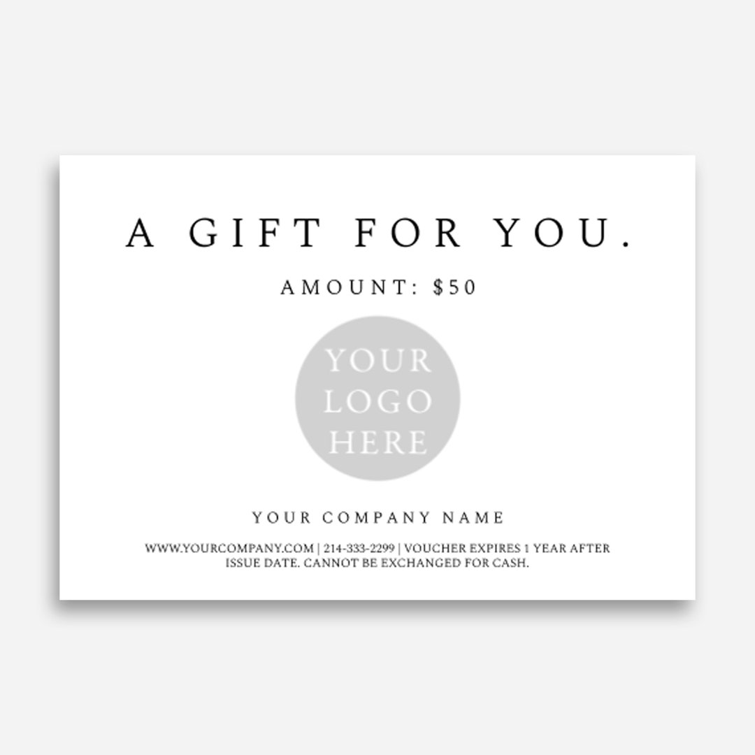 Gift Certificate Template, Editable Gift Card Template, Gift Voucher ...