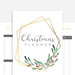 Christmas Card List Printable Checklist Holiday Card Tracker - Etsy